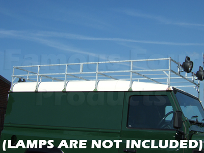 Heavy Duty Galvanised Roof Rack - Long (FF001209) for Land Rover Series ...