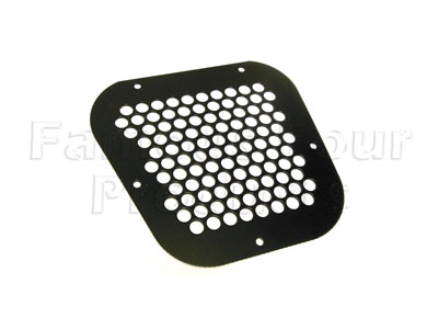 Black Steel Wing Side Intake Grille (FF005225) for Land Rover 90/110 ...