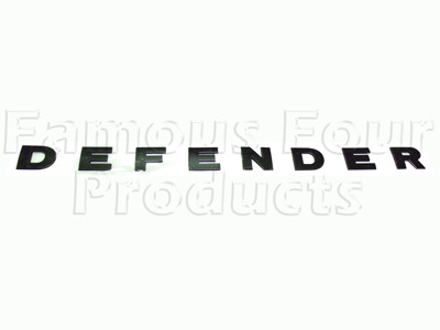 DEFENDER Bonnet Decal (FF008605) for Land Rover 90/110 & Defender